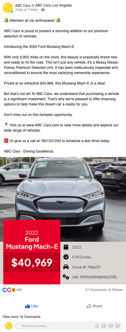 Auto Influence | AI Marketing for Car Dealerships